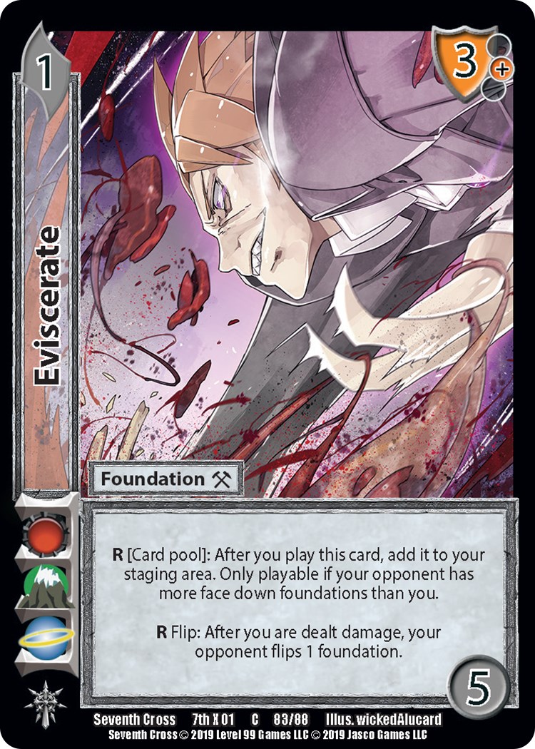 Eviscerate - Seventh Cross - UniVersus