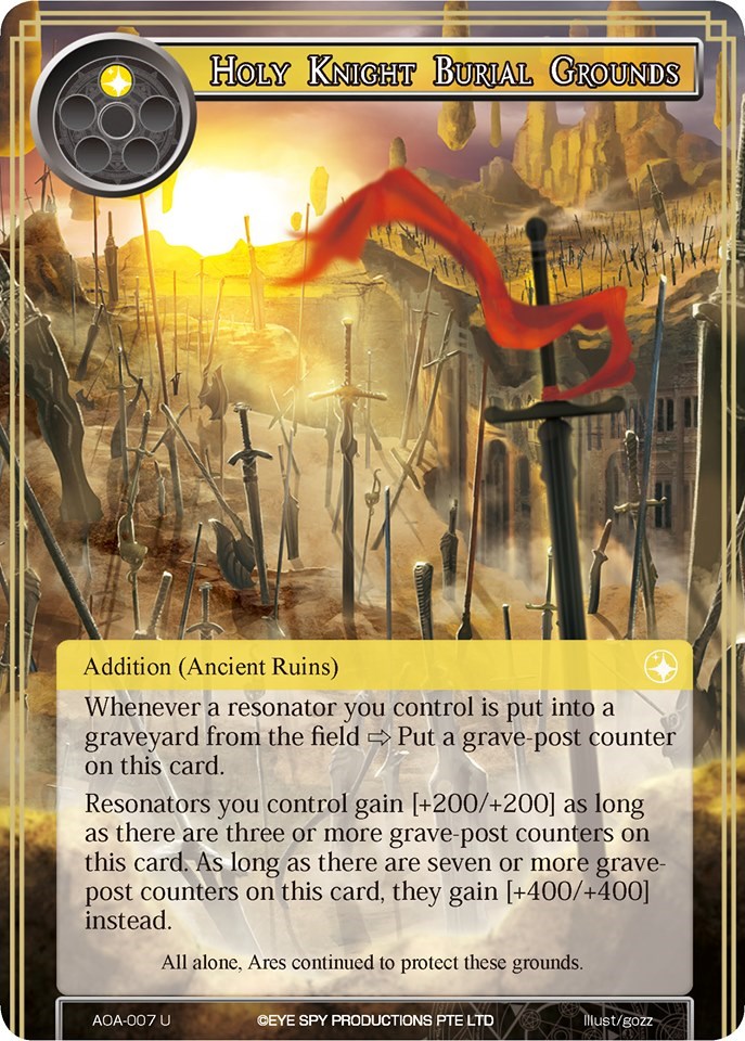 Holy Knight Burial Grounds - Awakening of the Ancients - Force of Will