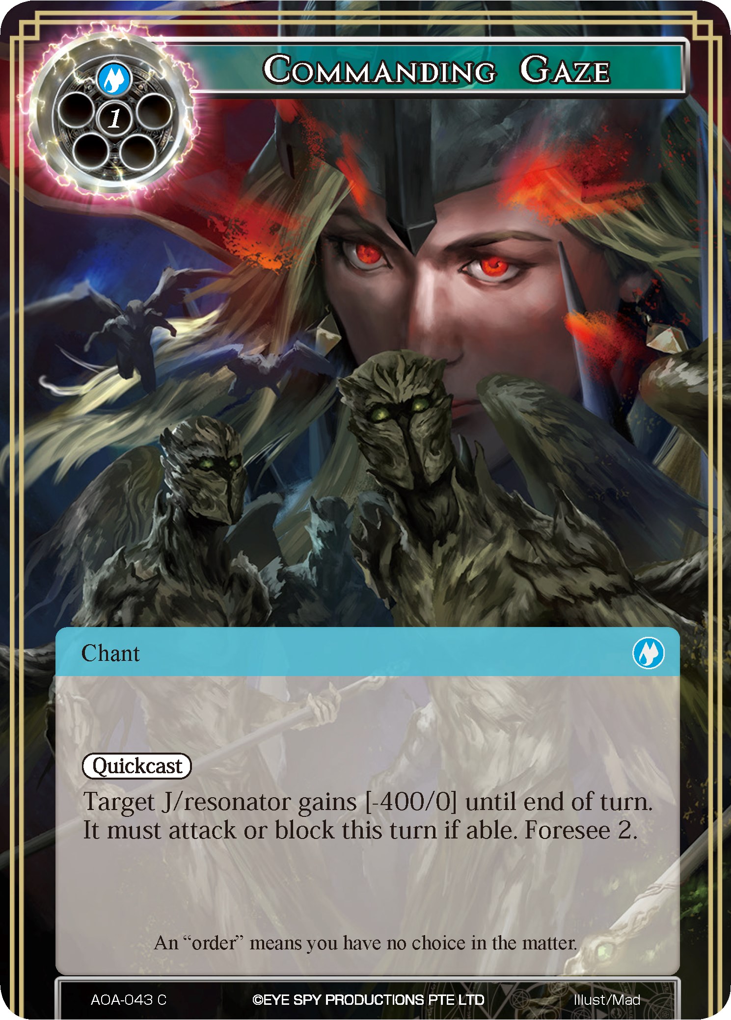 Commanding Gaze - Awakening of the Ancients - Force of Will