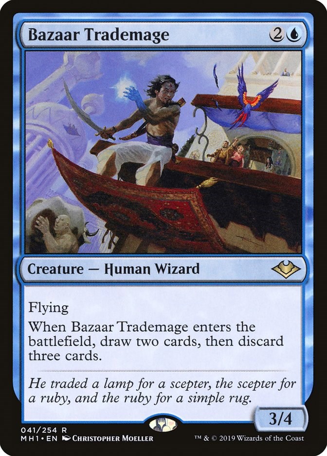 Bazaar Trademage - Modern Horizons - Magic: The Gathering