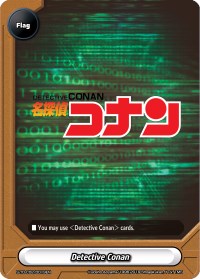 Detective Conan (Flag) - S-TD-C02: Case Closed -Side:Black- - Future ...