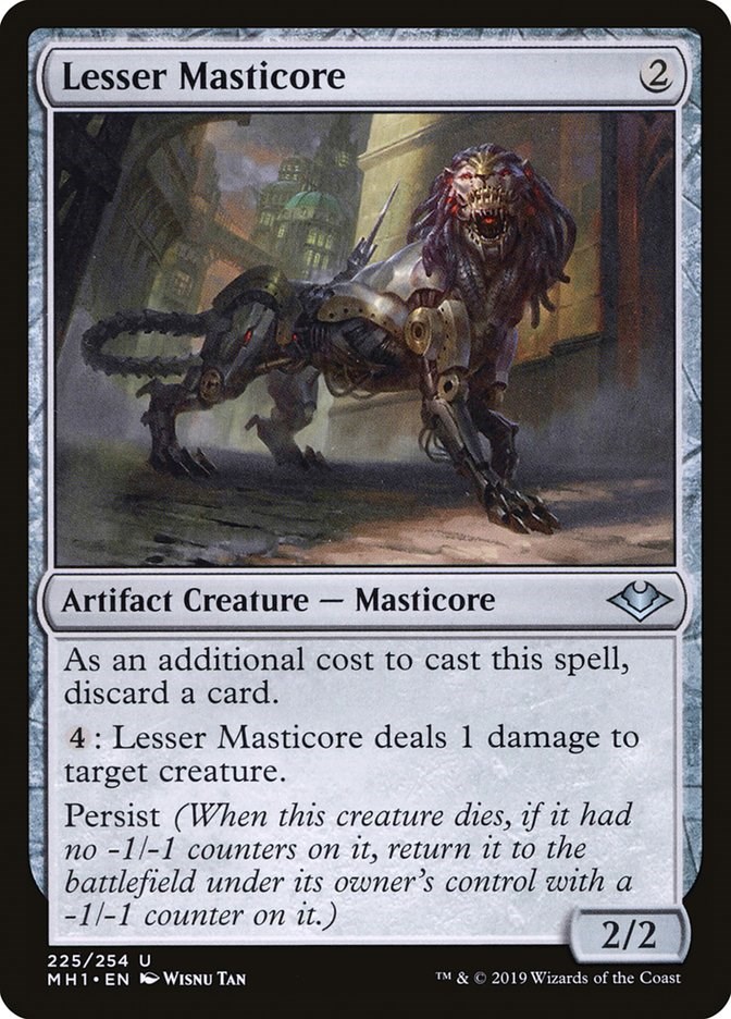 Lesser Masticore - Modern Horizons - Magic: The Gathering