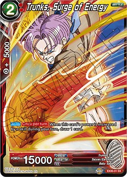 Trunks, Surge of Energy - Special Anniversary Set - Dragon Ball Super CCG