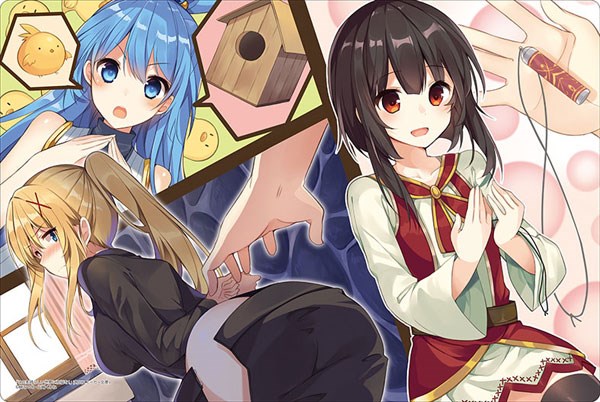 Bushiroad Rubber Mat Collection Vol.322: KonoSuba - Aqua, Megumin ...