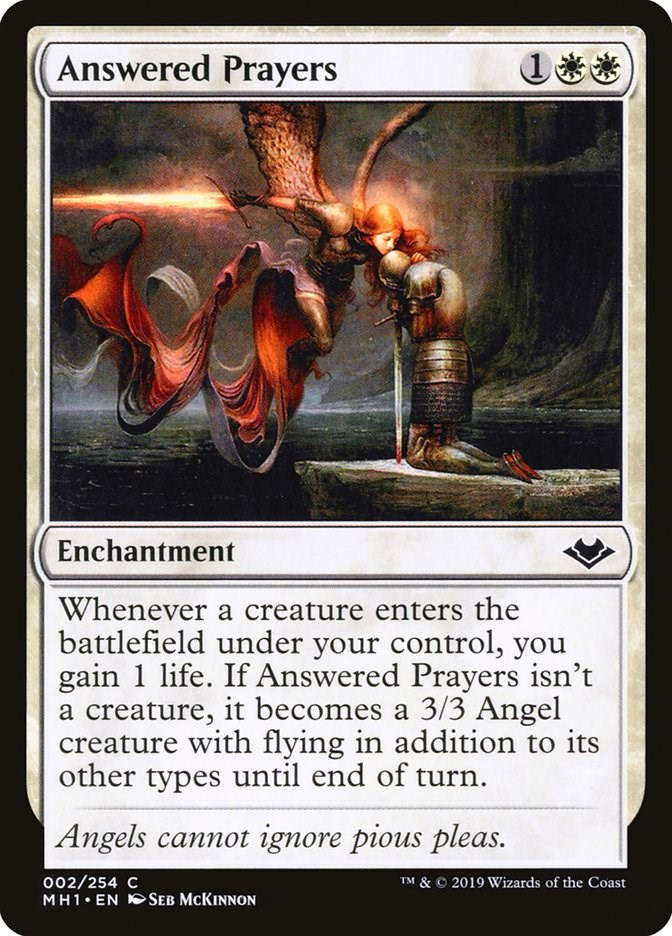 Answered Prayers - Modern Horizons - Magic: The Gathering