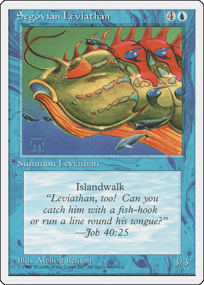 Segovian Leviathan - Fourth Edition - Magic: The Gathering