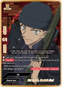 FBI Agent, Shuichi Akai (SP) - S-UB-C01: Case Closed - Future Card ...