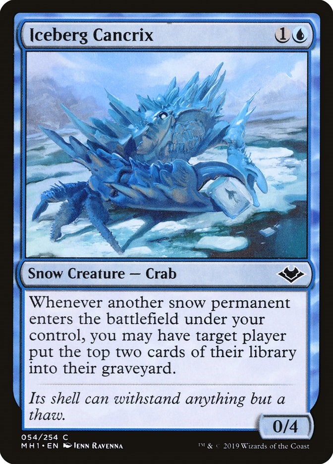 Iceberg Cancrix - Modern Horizons - Magic: The Gathering