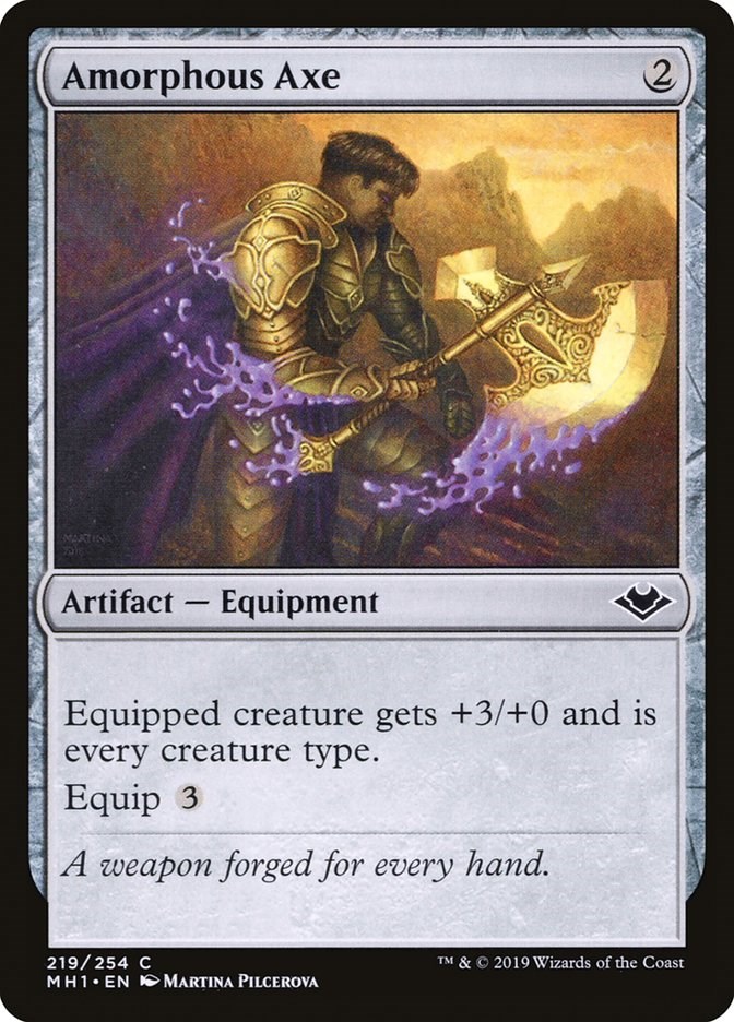 Amorphous Axe - Modern Horizons - Magic: The Gathering