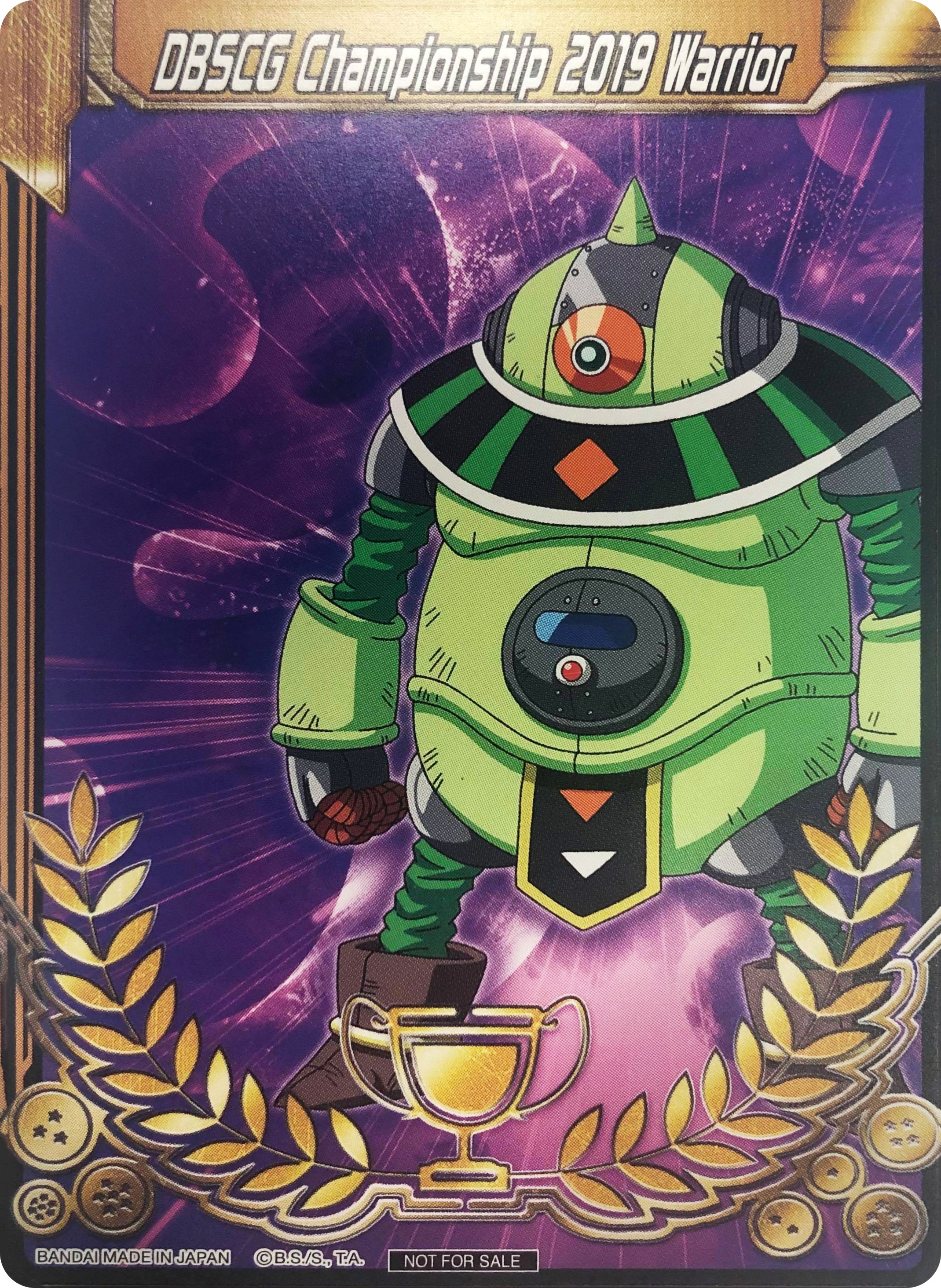 DBSCG Championship 2019 Warrior (Merit Card) - Universe 3 "Mosco ...
