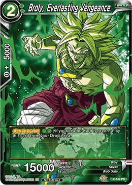 Broly, Everlasting Vengeance - Promotion Cards - Dragon Ball Super: Masters