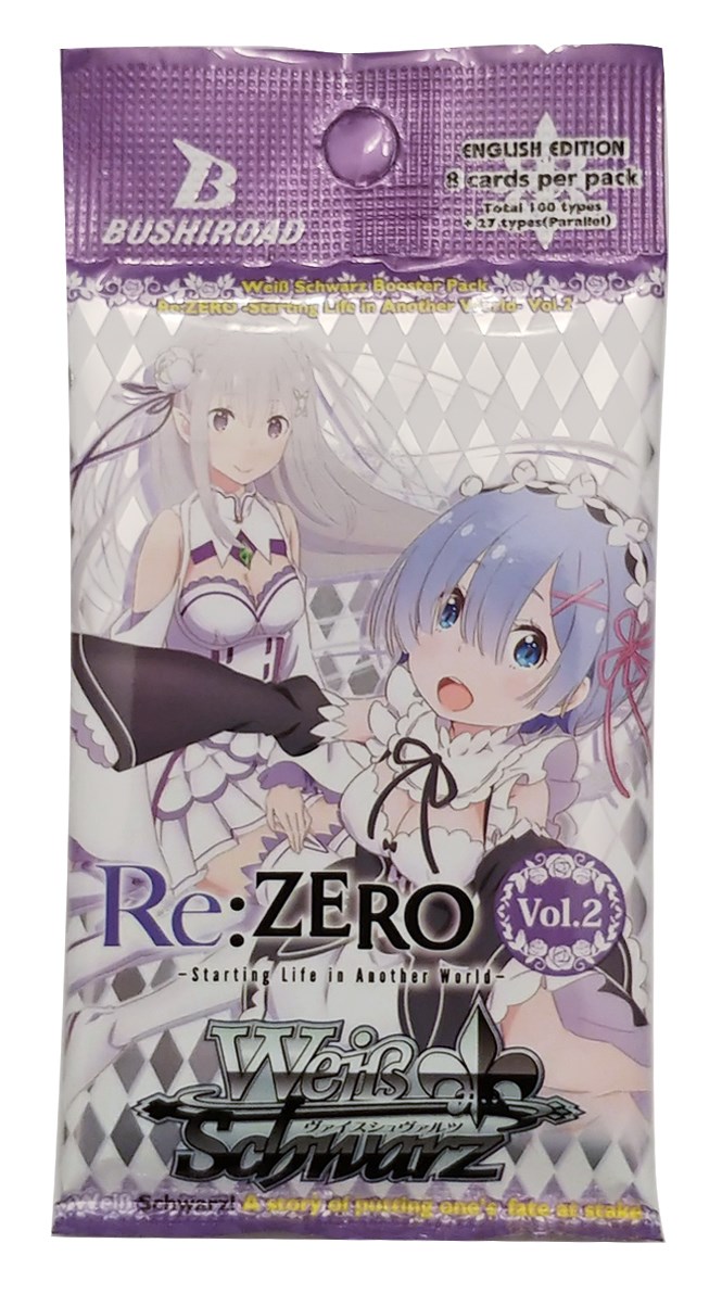 Re:ZERO Vol.2 Booster Pack - Re:ZERO Vol.2 - Weiss Schwarz