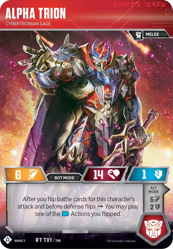 Alpha Trion - Cybertronian Sage - War for Cybertron: Siege I ...