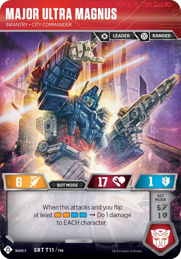Major Ultra Magnus - Infantry City Commander - War for Cybertron: Siege ...