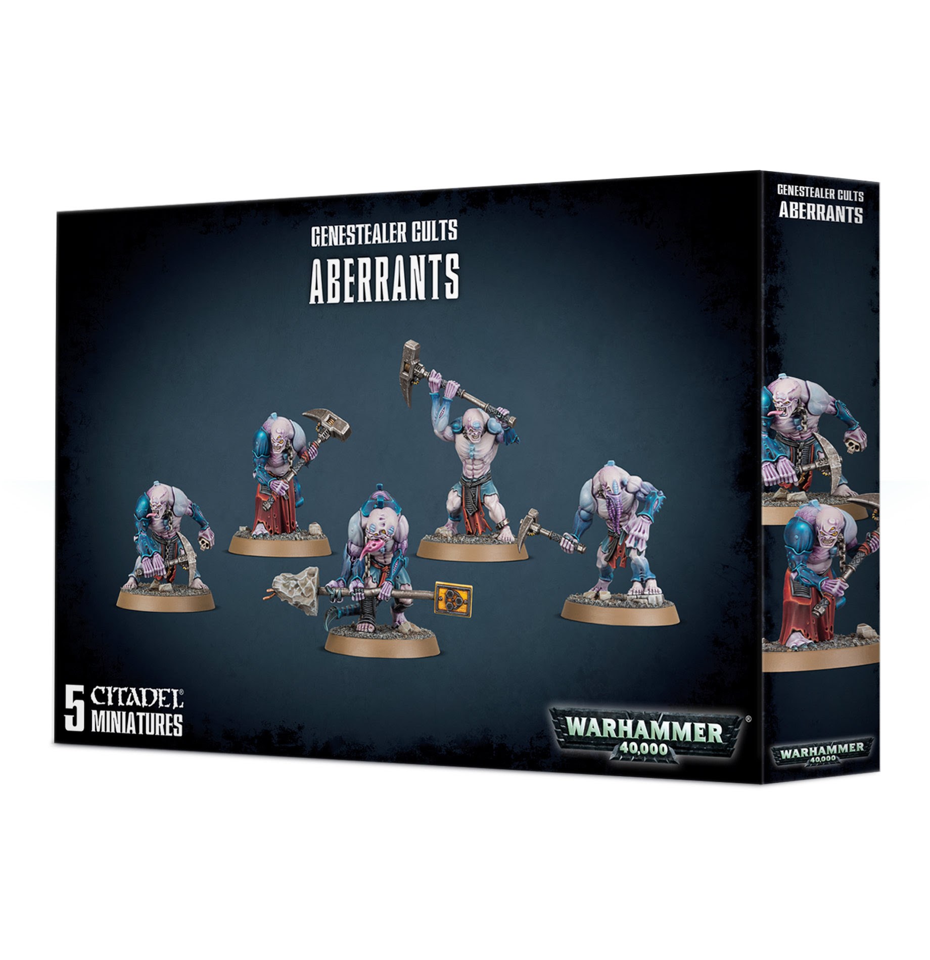Warhammer 40K: Genestealer Cults - Aberrants - Warhammer Plastic Box ...