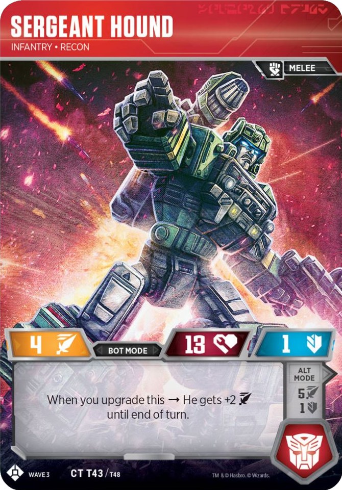 Sergeant Hound - Infantry Recon - War for Cybertron: Siege I ...