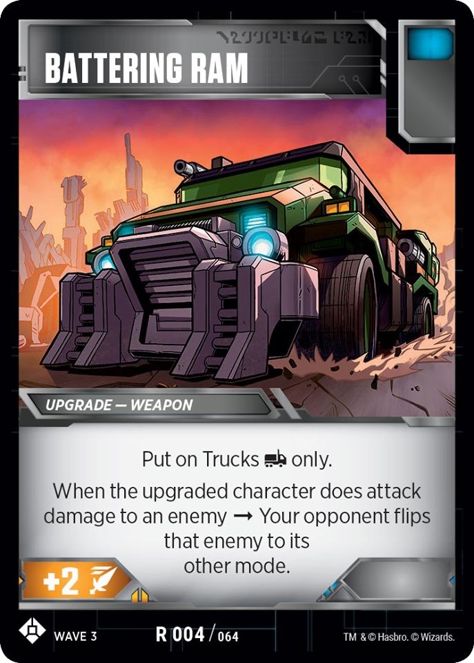 Battering Ram - War for Cybertron: Siege I - Transformers TCG