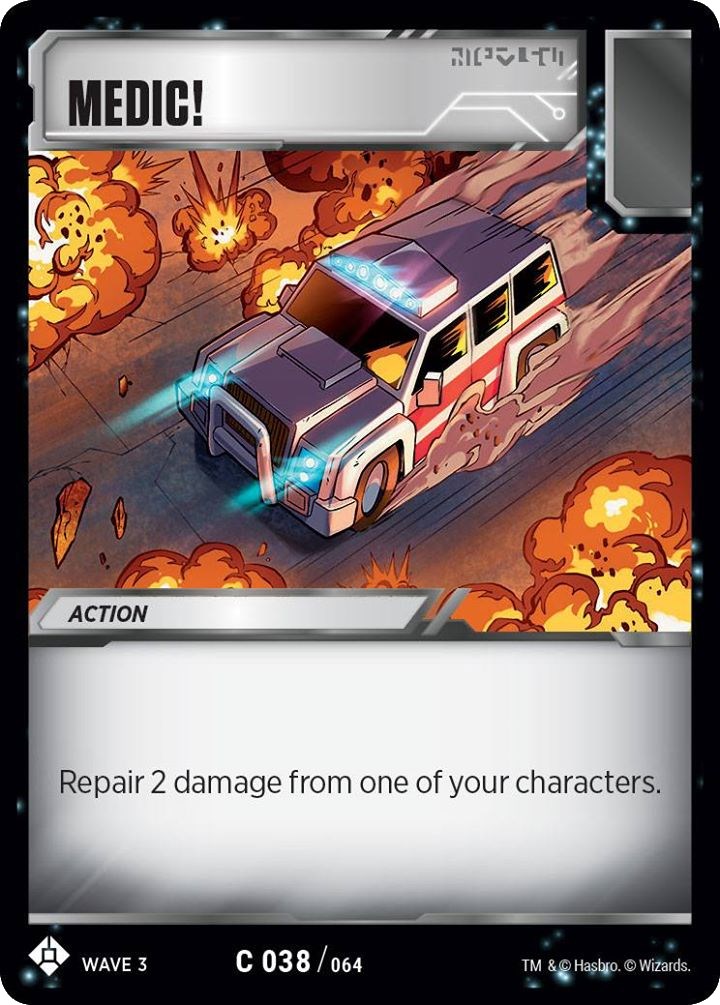Medic! - War for Cybertron: Siege I - Transformers TCG