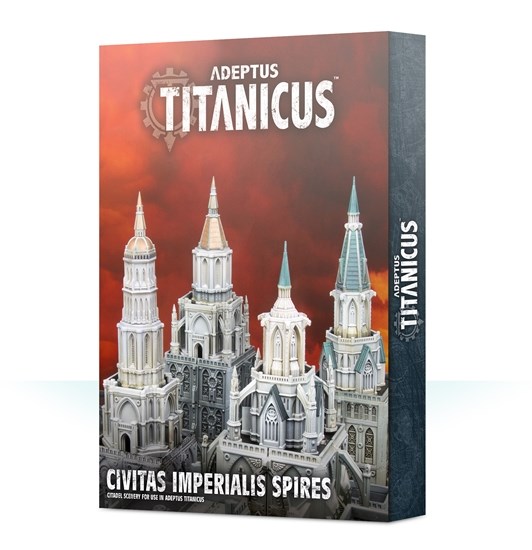 Warhammer: 40K - Adeptus Titanicus - Civitas Imperialis Spires ...