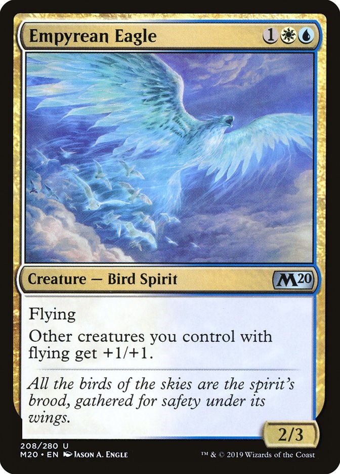 Empyrean Eagle - Core Set 2020 - Magic: The Gathering