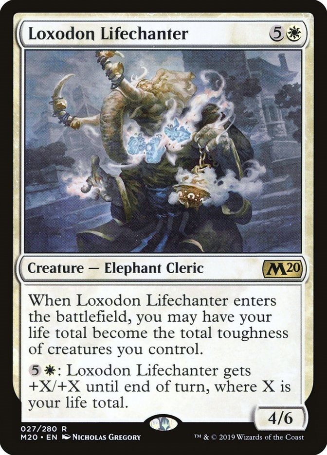 Loxodon Lifechanter - Core Set 2020 - Magic: The Gathering