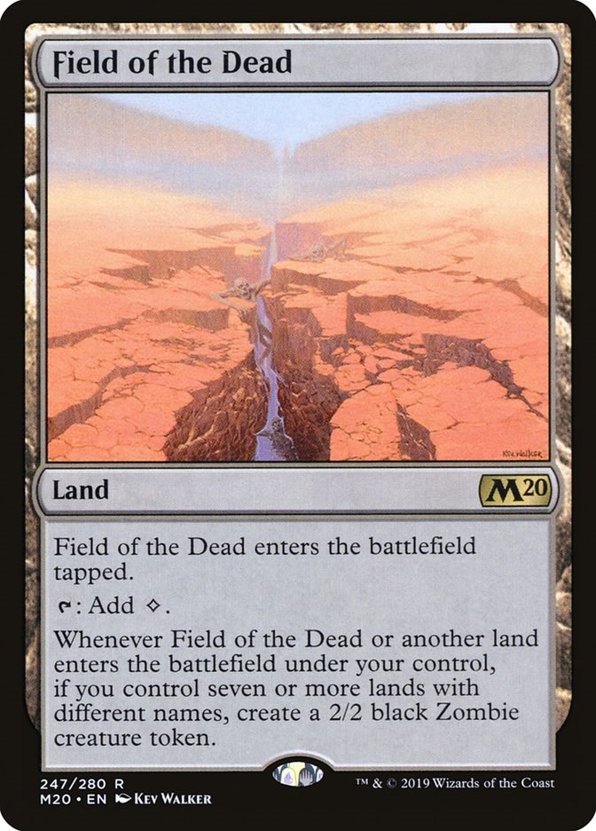 Field of the Dead - Core Set 2020 - Magic: The Gathering