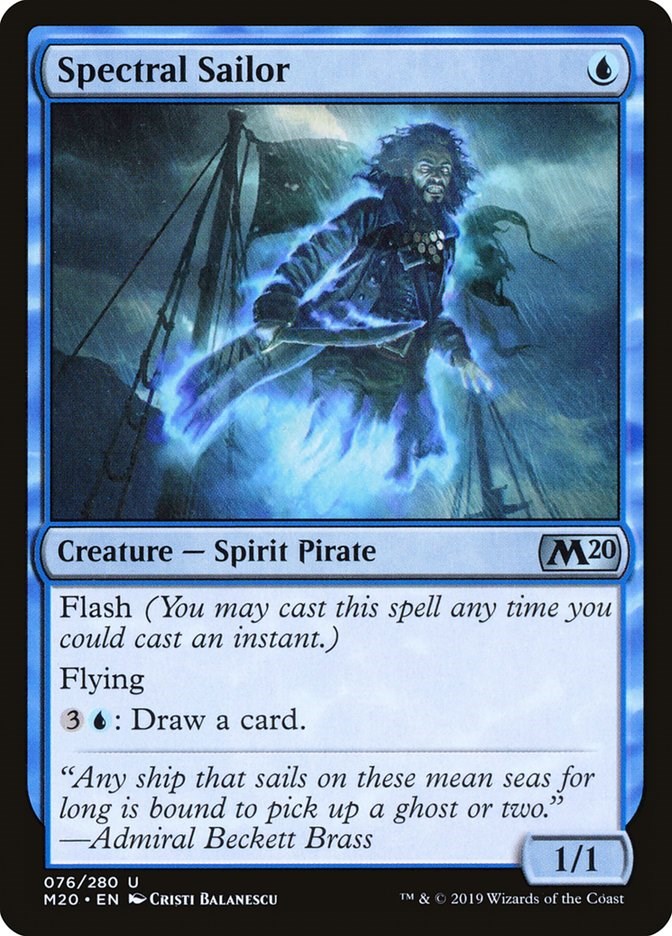 Spectral Sailor - Core Set 2020 - Magic: The Gathering