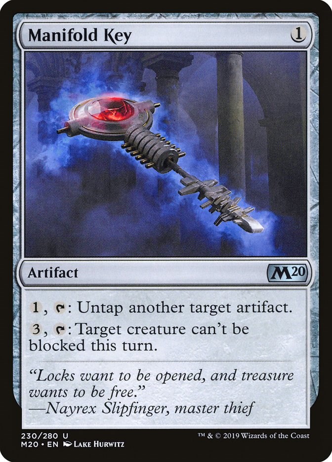 Manifold Key - Core Set 2020 - Magic: The Gathering
