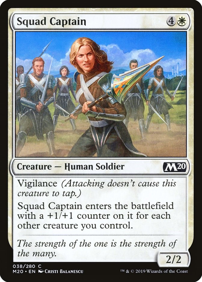 Squad Captain - Core Set 2020 - Magic: The Gathering