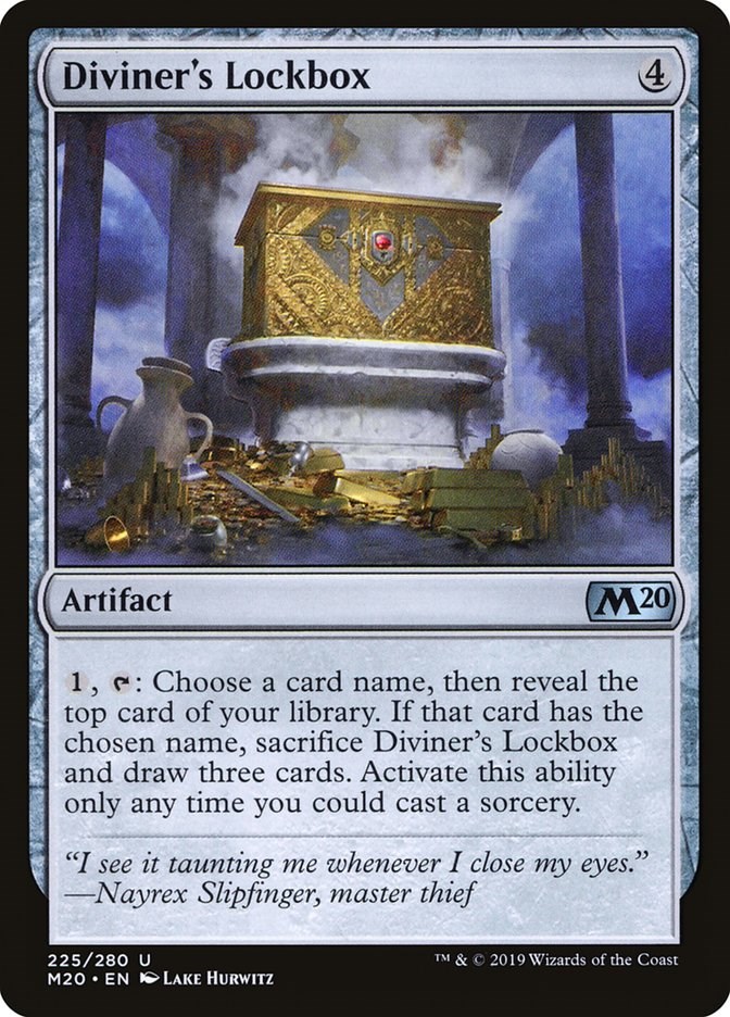 Diviner's Lockbox - Core Set 2020 - Magic: The Gathering