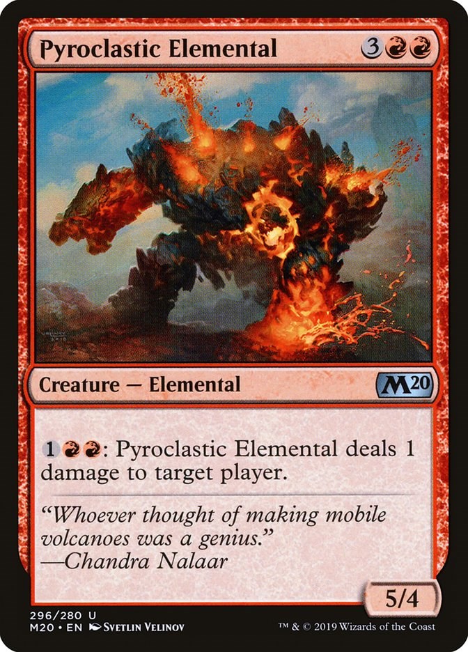 Pyroclastic Elemental - Core Set 2020 - Magic: The Gathering