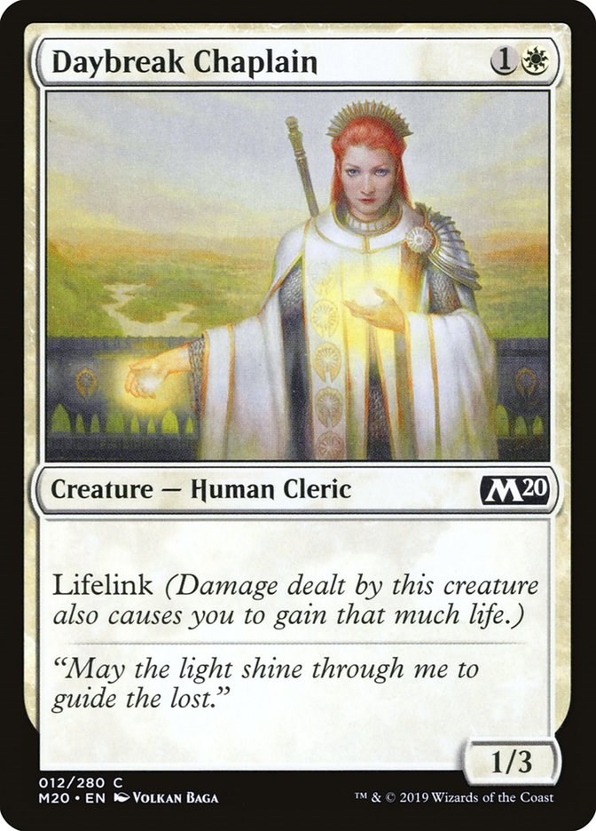 Daybreak Chaplain - Core Set 2020 - Magic: The Gathering