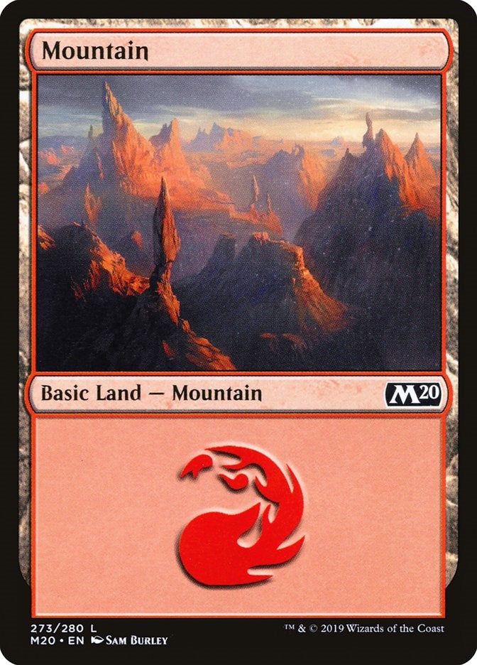 Mountain - Core Set 2020 - Magic: The Gathering