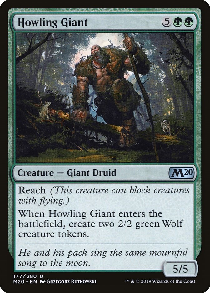 Howling Giant - Core Set 2020 - Magic: The Gathering