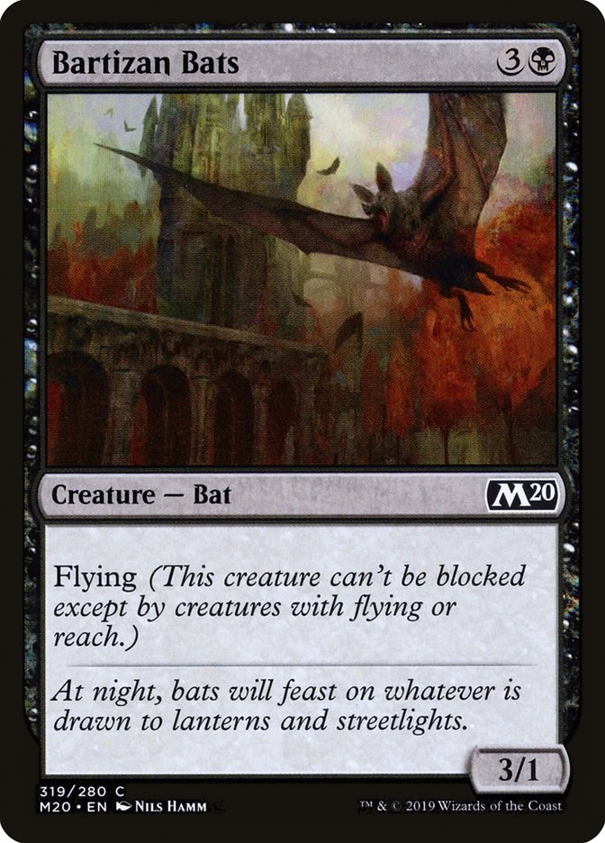 Bartizan Bats - Core Set 2020 - Magic: The Gathering