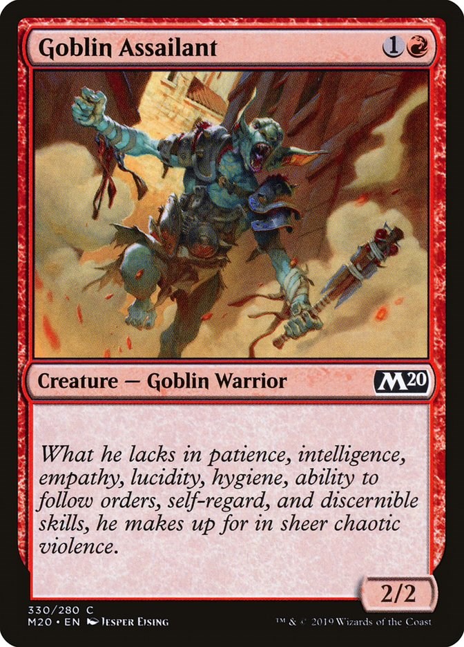 Goblin Assailant - Core Set 2020 - Magic: The Gathering