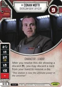 Conan Motti - Overconfident Officer - Spark of Hope - Star Wars: Destiny