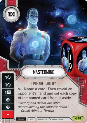 Mastermind (Card Only) - Spark of Hope - Star Wars: Destiny