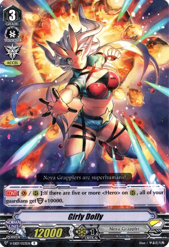 Girly Dolly - V-EB07: The Heroic Evolution - Cardfight Vanguard