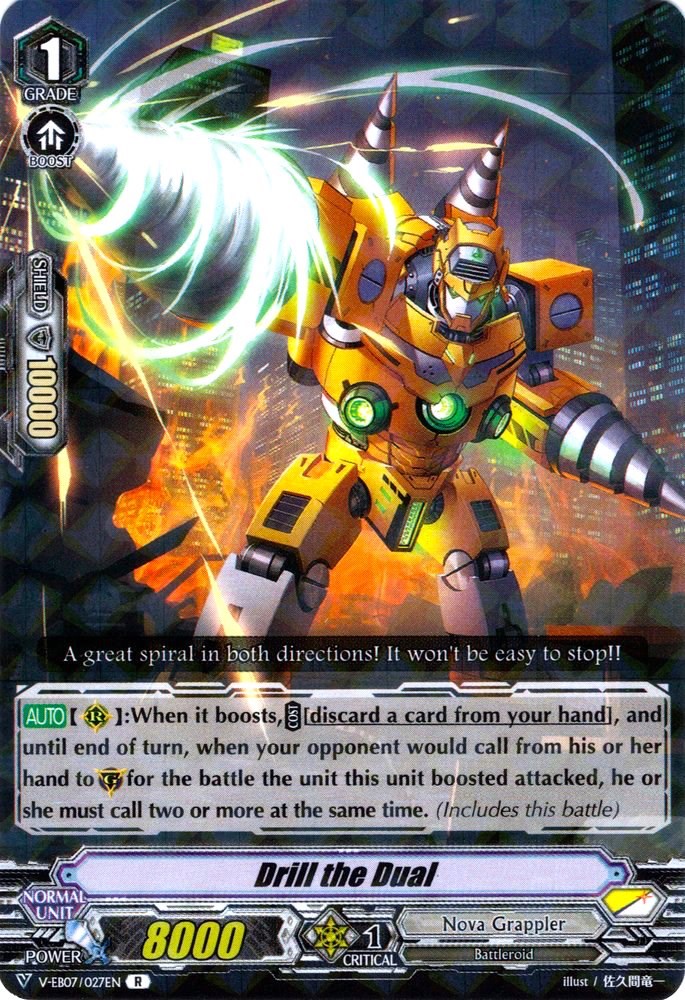 Drill the Dual - V-EB07: The Heroic Evolution - Cardfight Vanguard
