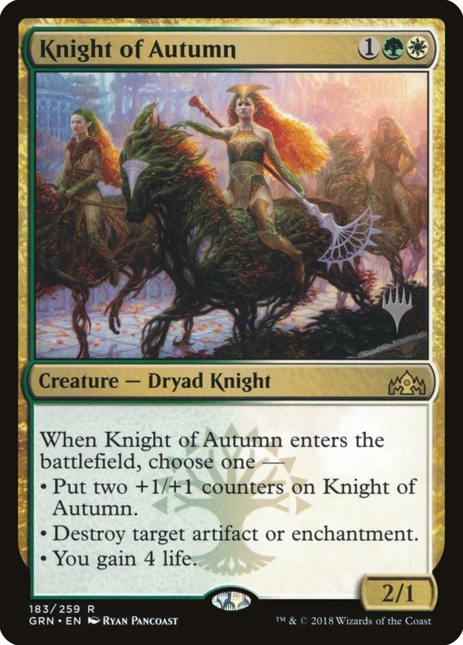Knight of Autumn - Promo Pack: Core Set 2020 - Magic: The Gathering
