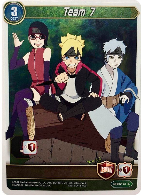 Team 7 - NB Tournament Pack Cards - Chrono Clash System