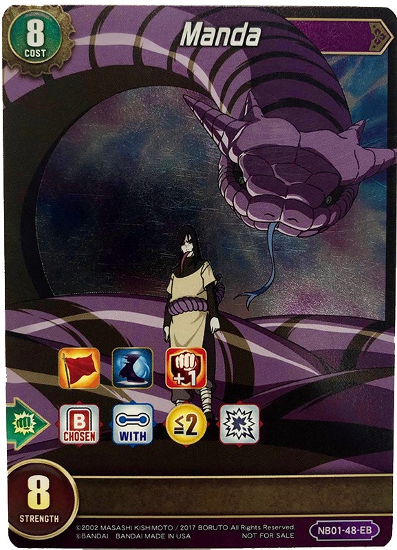 Manda - NB Tournament Pack Cards - Chrono Clash System