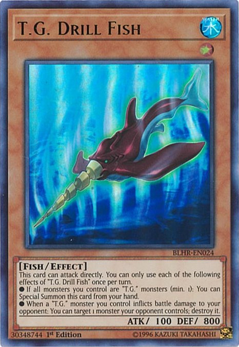 T.G. Drill Fish - Battles of Legend: Hero's Revenge - YuGiOh