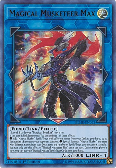 Magical Musketeer Max - Battles of Legend: Hero's Revenge - YuGiOh
