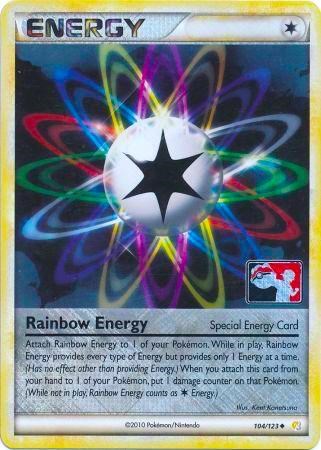 Rainbow Energy - 104/123 (League Promo) - League & Championship Cards ...