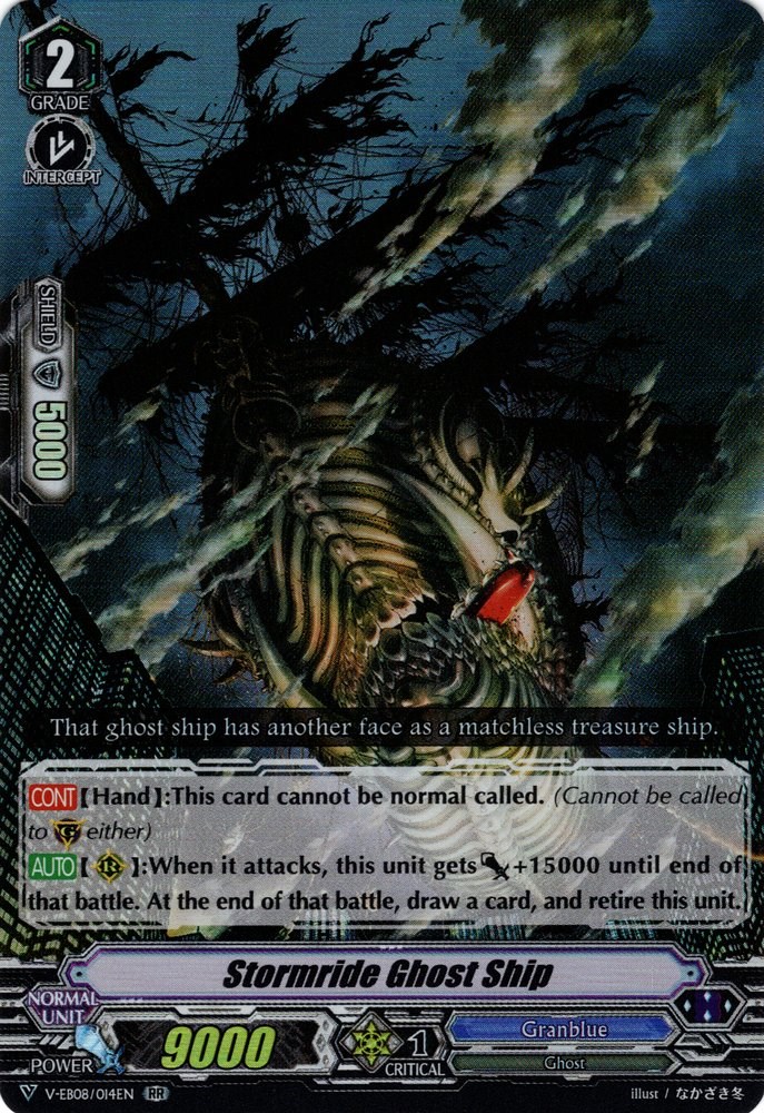 Stormride Ghost Ship - V-EB08: My Glorious Justice - Cardfight Vanguard