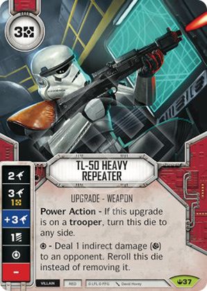 TL-50 Heavy Repeater (Card Only) - Spark of Hope - Star Wars: Destiny