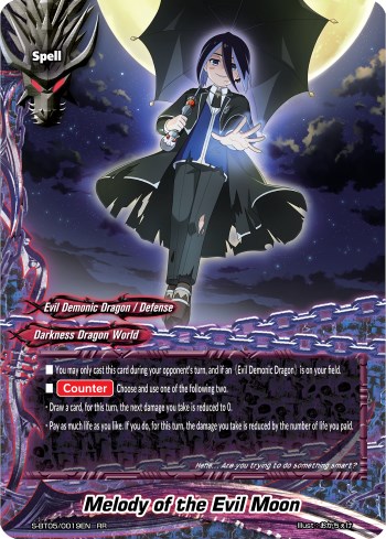 Melody of the Evil Moon - War of Dragods - Future Card BuddyFight