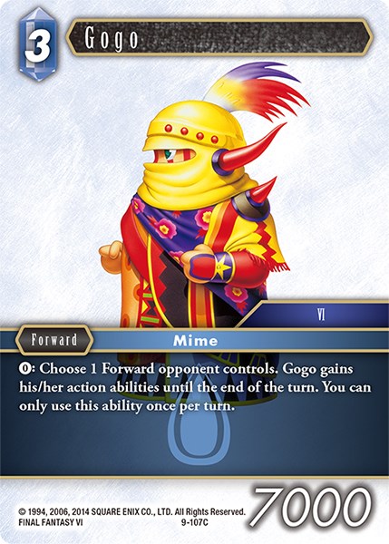 Gogo - Opus IX - Final Fantasy TCG